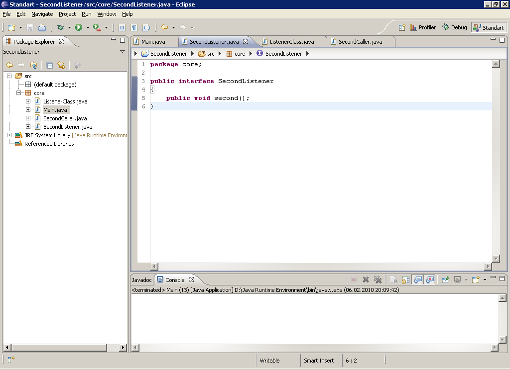 Eigener Java Listener Zum Aktualisieren Von Werten In Einer Gui Tutorials De