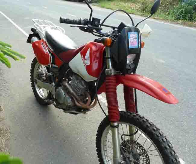 Honda XLR Baja for sale with number plate | Ride Asia Motorcycle Forums