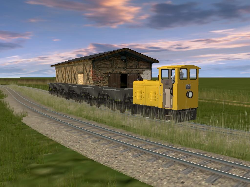 Die Steinberger Industrie-Feldbahn - Trainz - Bildergeschichten - Trainz.de
