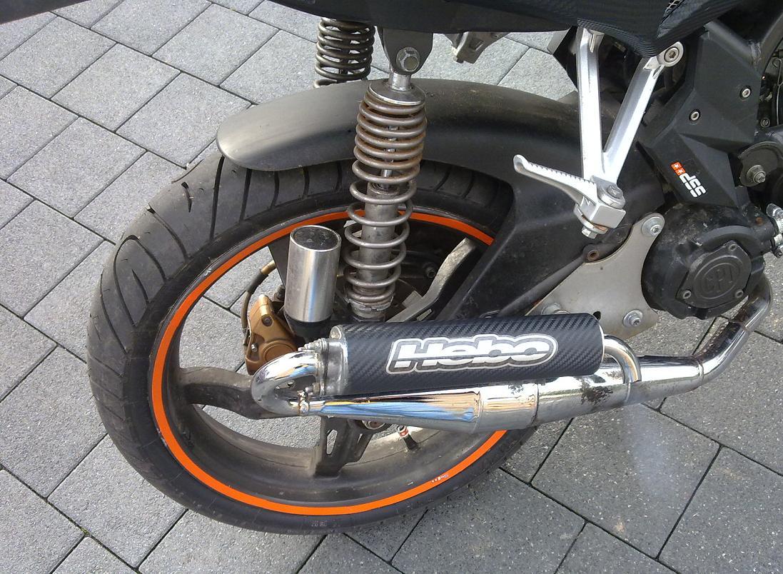 GTR Hebo Carbon Auspuff