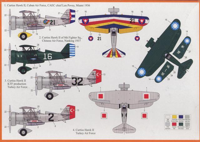 Curtiss Hawk II "Cuban Hawk" (RS-Models, Tschechien) 1/72