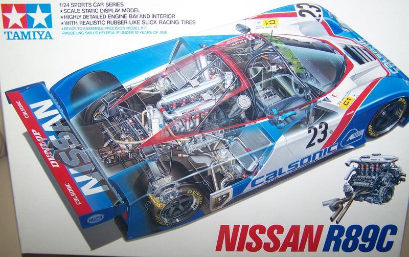 Nissan R89C Tamiya 1:24 Bauabschnitt X UPDATE 11.8. ****FERTIG****