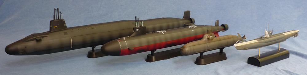 Typ 212 U-Boot 1:350 Hobby Boss