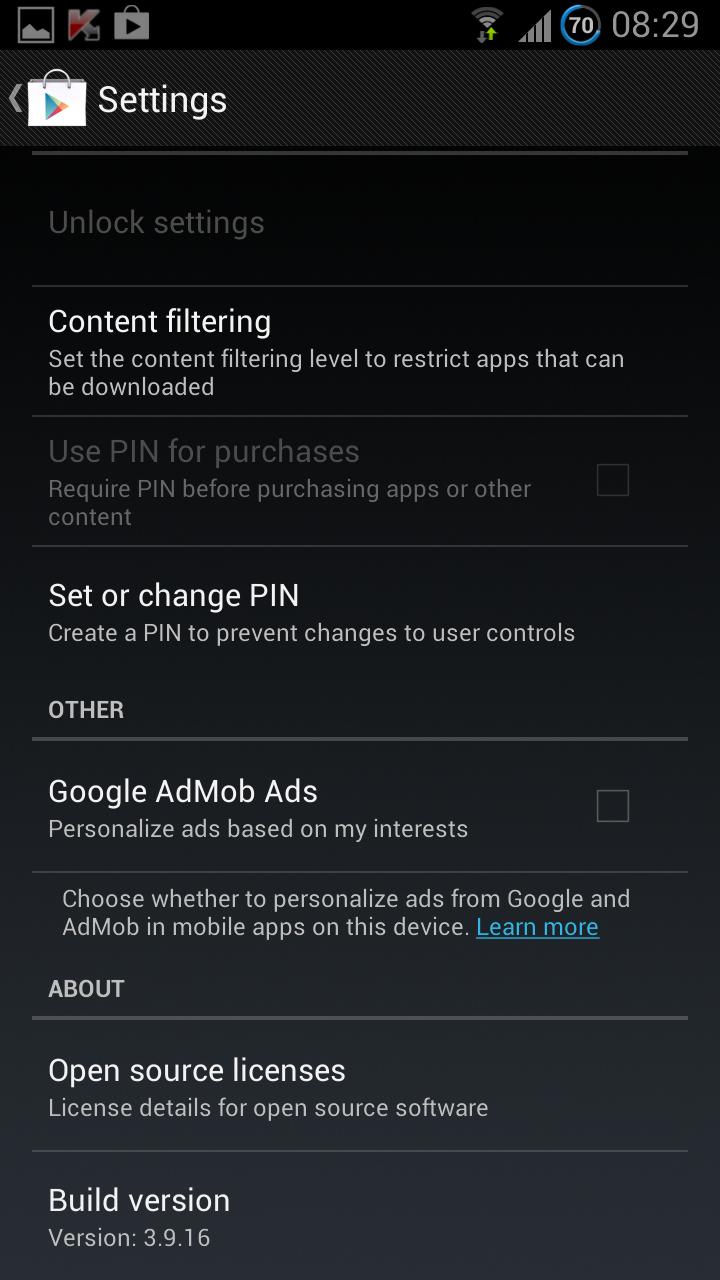 Google Play Store ra mắt phiên bản 3.9.16- mời anh em tải về | Viết bởi ...