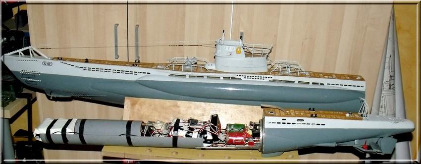 U-Boot - U-47 von Robbe voll ausgebaut jedoch ohne Sender | eBay