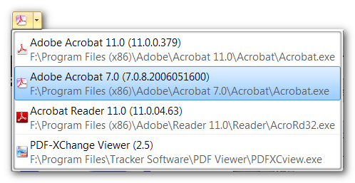 Fix for not showing Acrobat Reader as alternate PDF viewer - PDF ...