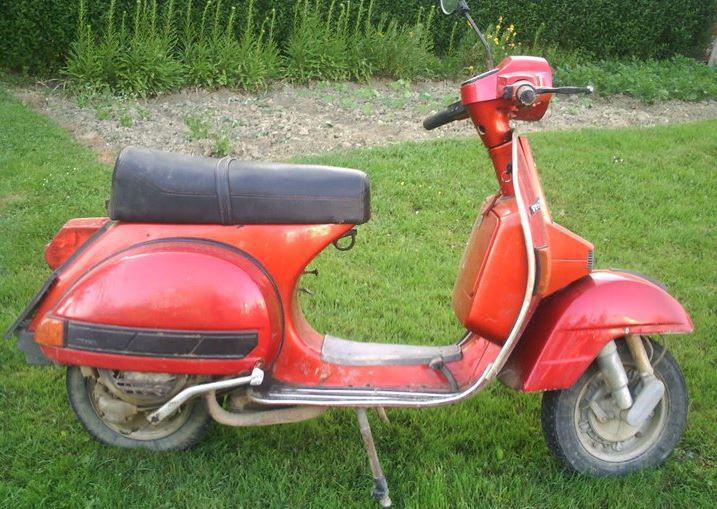 Vespa PX150 BJ 96 5000KM 2. Hand zu verkaufen orig. Piaggio ...