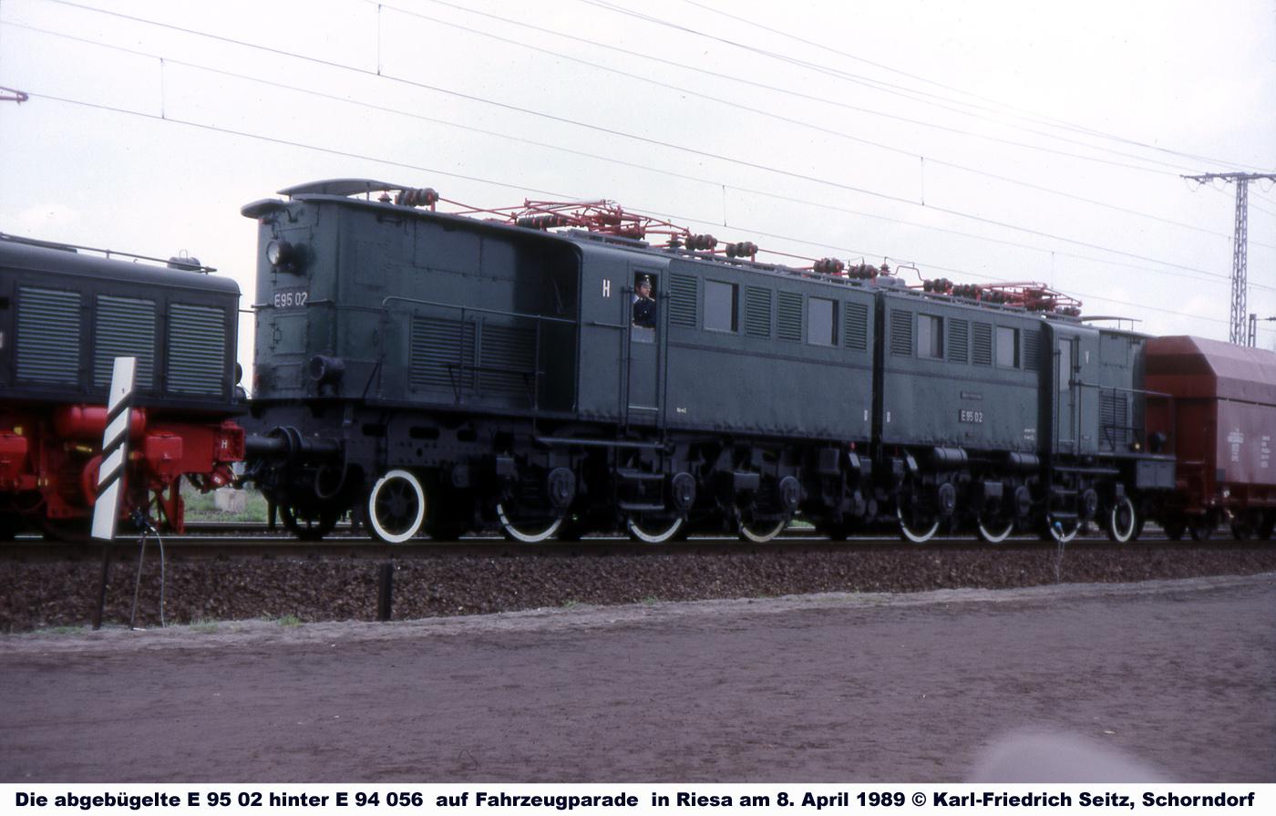 Drehscheibe Online Foren :: 04 - Historisches Forum :: DR E95 - drei ...