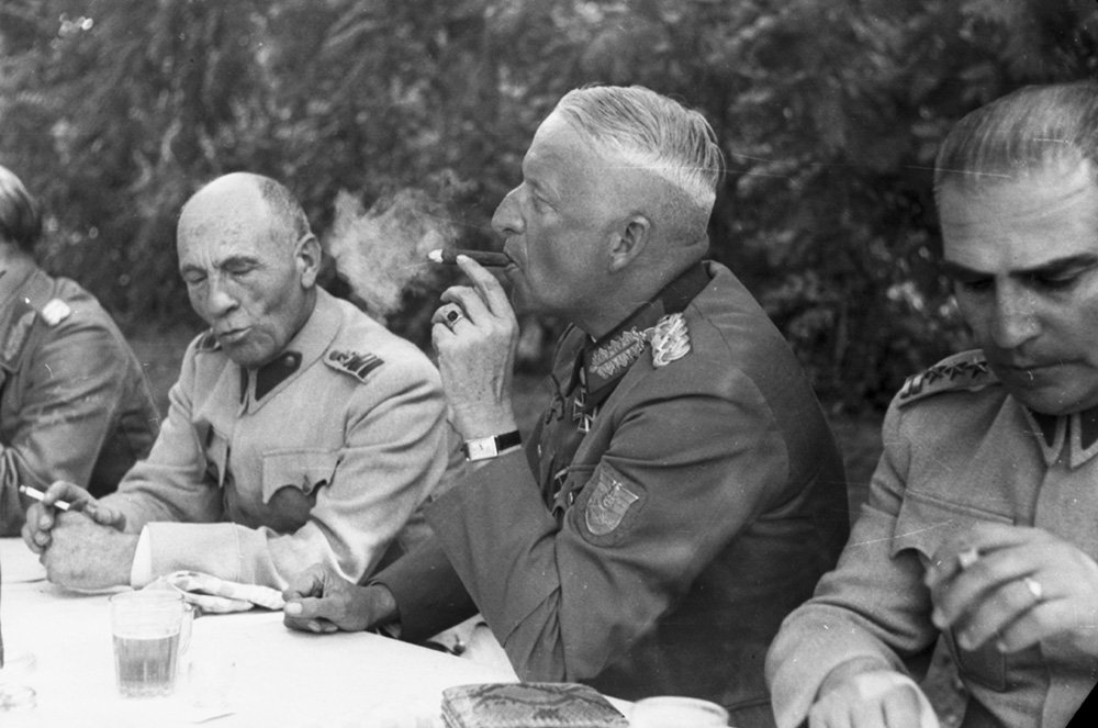 Turkish General Cemil Cahit Toydemir (in the middle), Turkish Officers ...