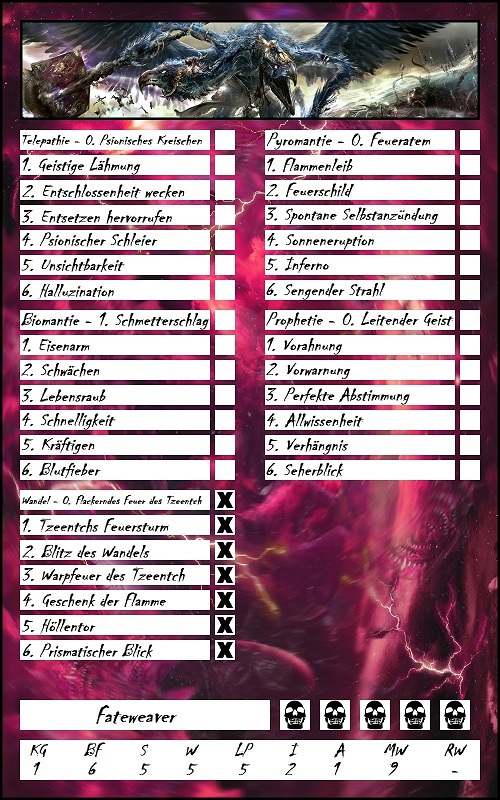 40k - [WH40k] Die Jünger des Slaanesh - Farbschema Furies | GW-Fanworld.net