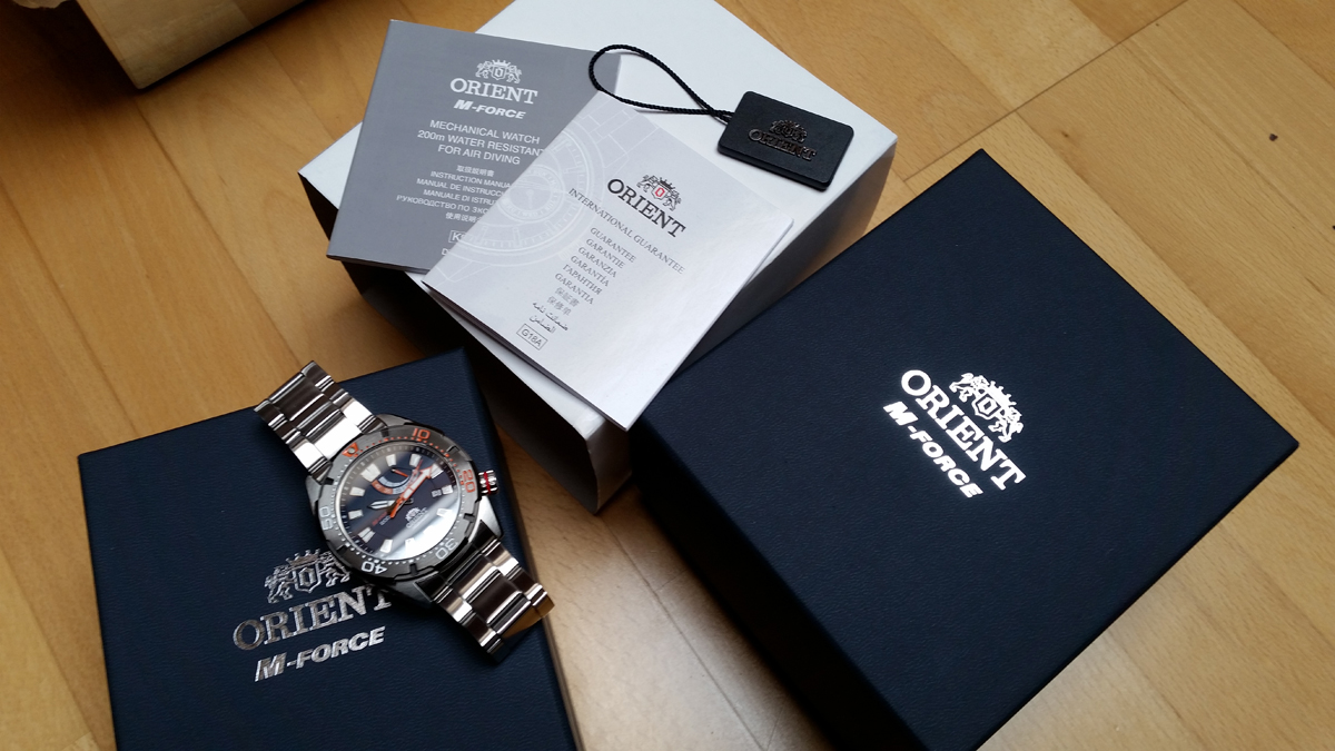 Orient M-Force Diver 200m WV0191EL/EL0A002D - [Erledigt]
