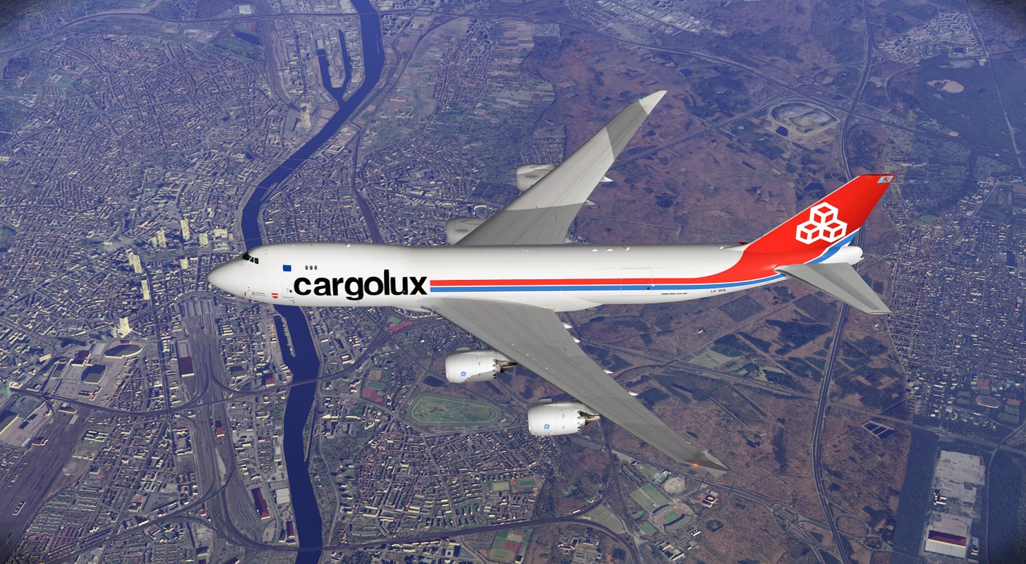 XPX: beautiful B748F cargo flight LIME to EDDK - The AVSIM Screen Shots ...