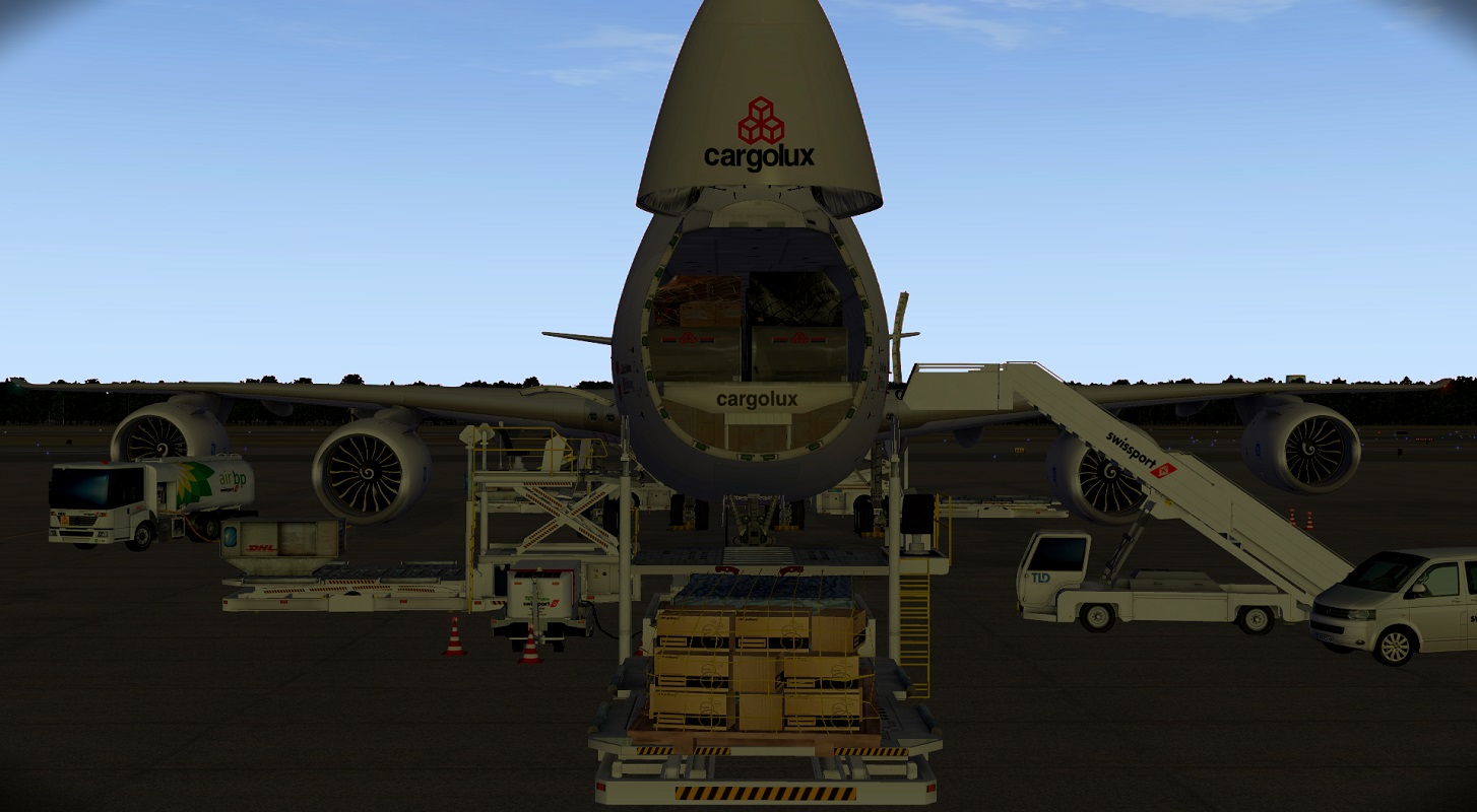 XPX: beautiful B748F cargo flight LIME to EDDK - The AVSIM Screen Shots ...